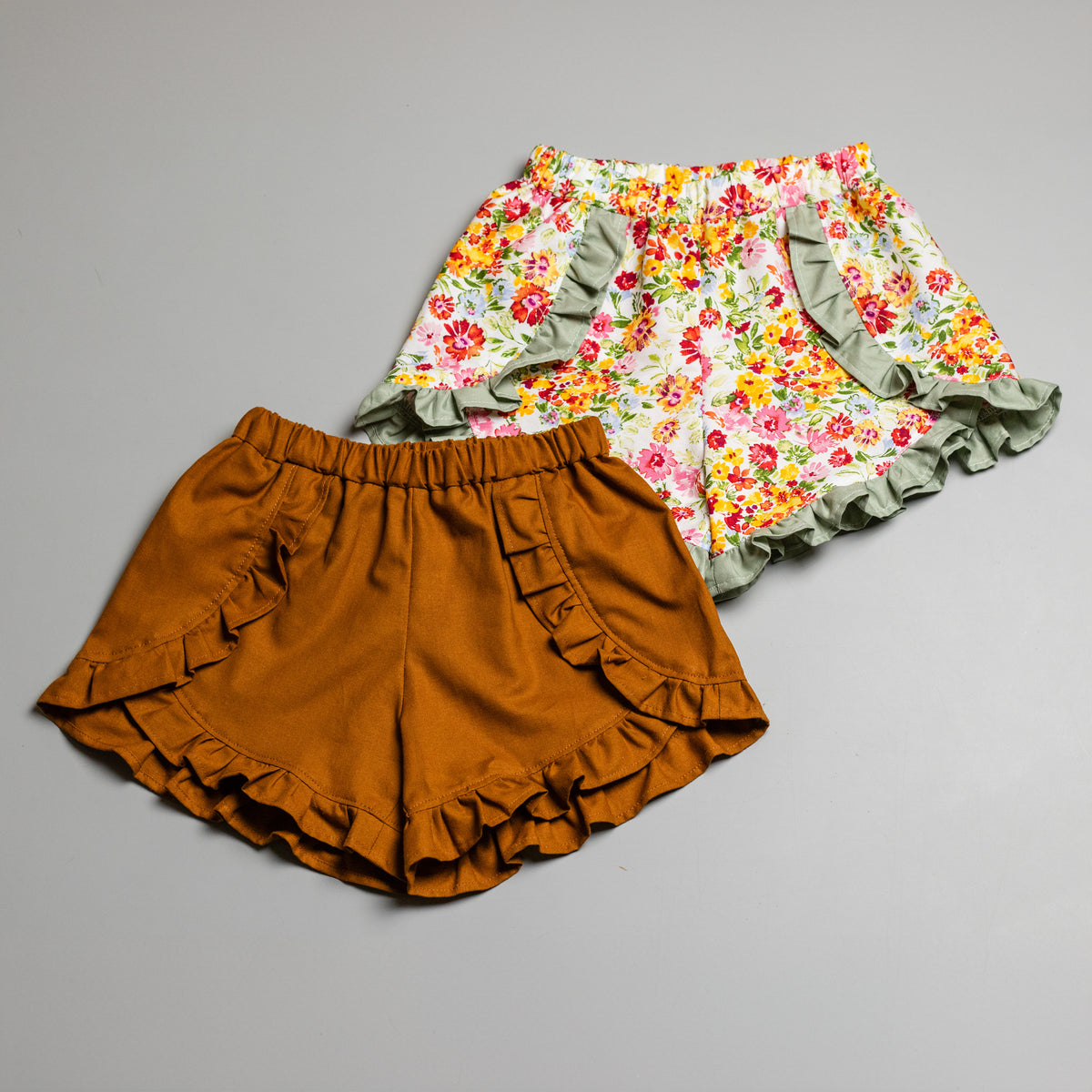 Kids Ruffle Shorts Sewing Pattern| Printable PDF sewing pattern ...