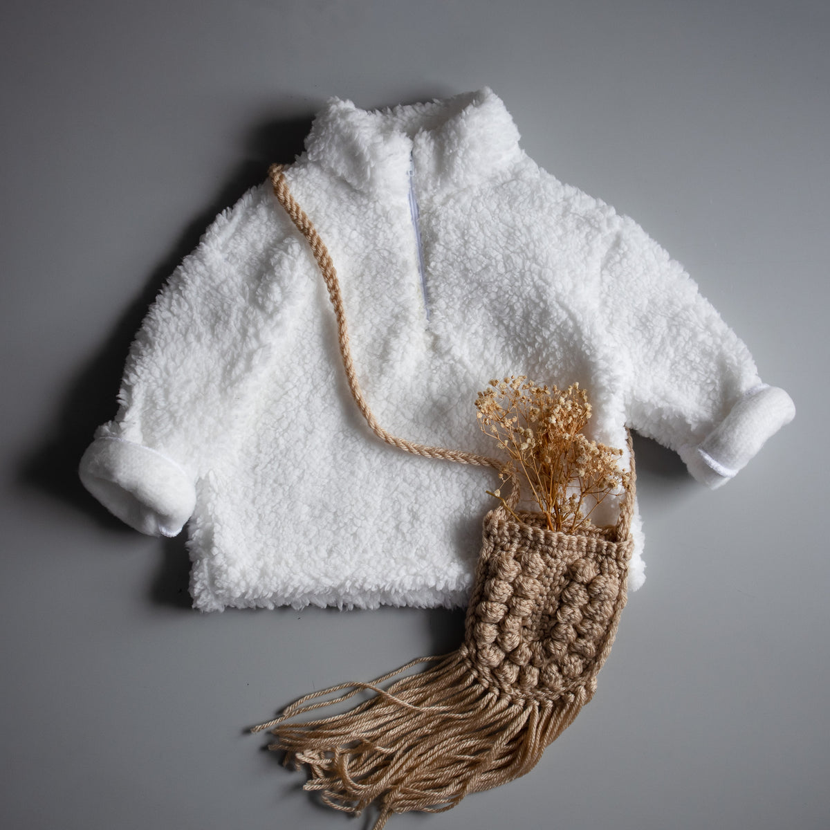 Half zip sweatshirt sewing pattern for beginners – Easily Made Patterns